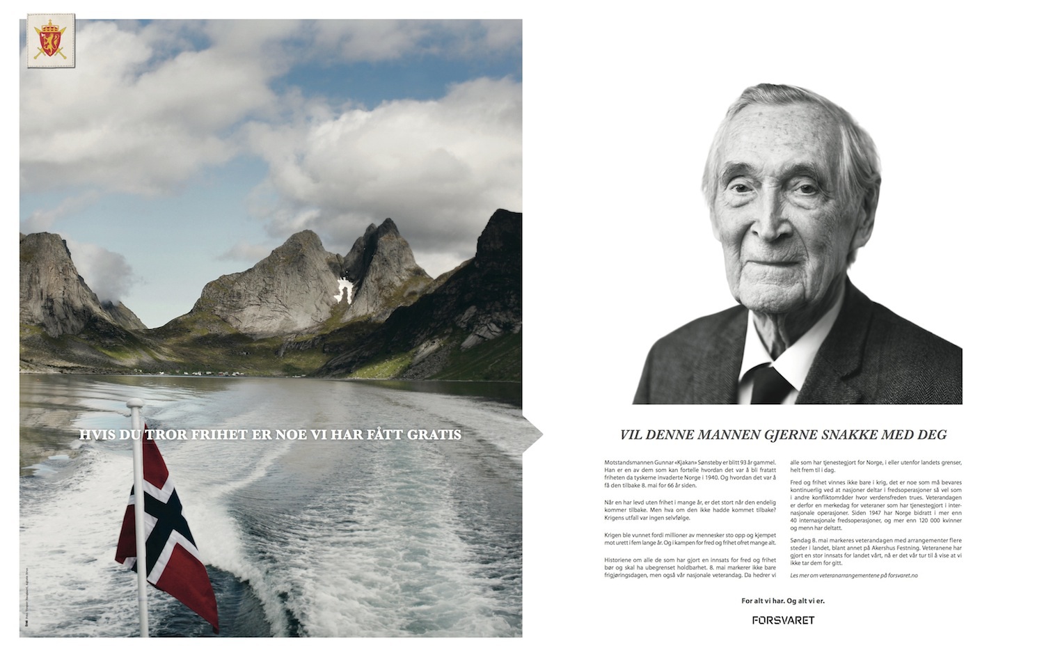 For alt vi har. Og alt vi er — Kreativt Forum